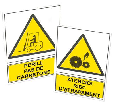 Comercial Paperera i Materials d'Oficina S.L. | Plaques perill Varis models